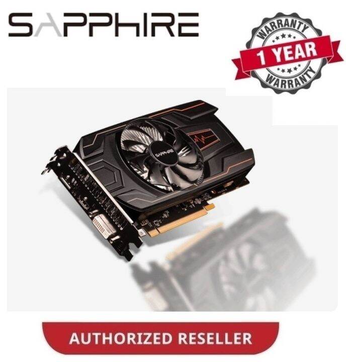 SAPPHIRE RX 560 4GB GDDR5 128BIT PULSE RX560 4G VGA Graphic Card 11267-98-90G 1 YEAR WARRANTY ...