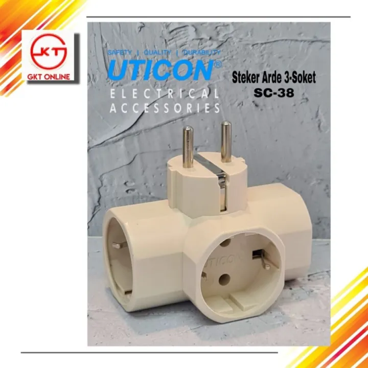 T Arde Uticon / Steker T Arde Uticon | Lazada Indonesia