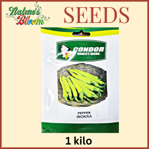 INOKRA OPV PEPPER SEEDS (1.5 GRAMS) CONDOR SEEDS | Lazada PH