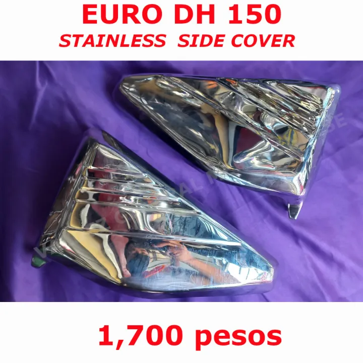 Valdez, EURO 150 DAANG HARI, New Style Stainless Sidecover , Side Cover ...