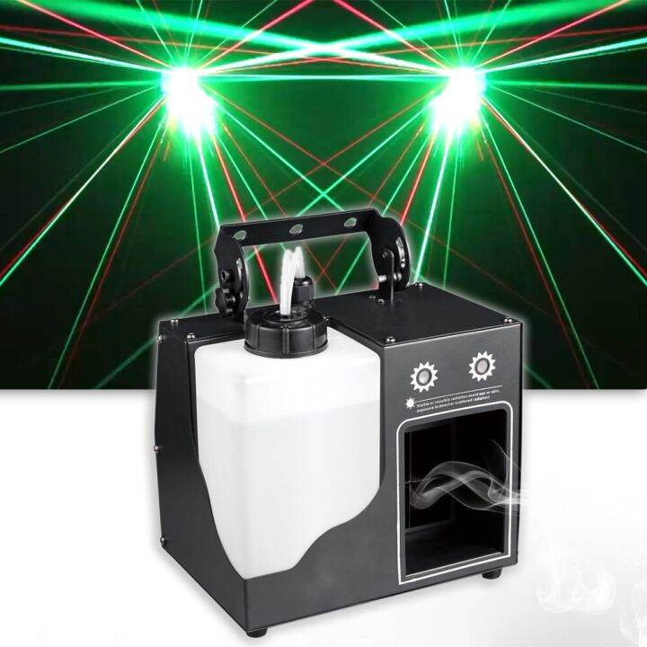 500W Laser Haze Machine Mist Hazer Fog Machine DMX Remote Control Stage ...