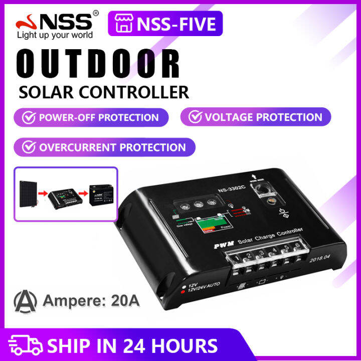 NSS 2000W 12V Dc To 230V Ac Emergency Power Supply Inverter 10A/20A/30A ...