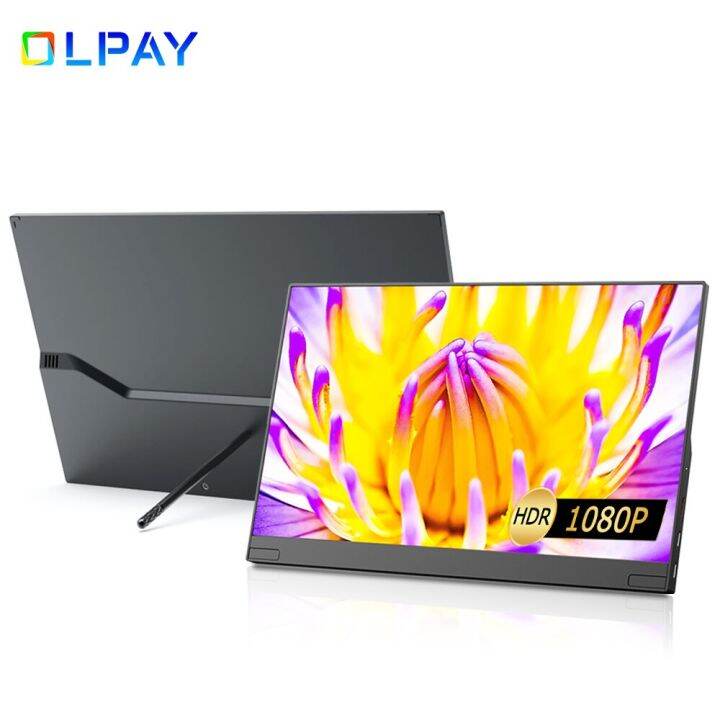 4K Portable Monitor 13.3 UHD 3840X2160 100% Srgb IPS HDR Freesync Gaming Monitor USB C HDMI For ...