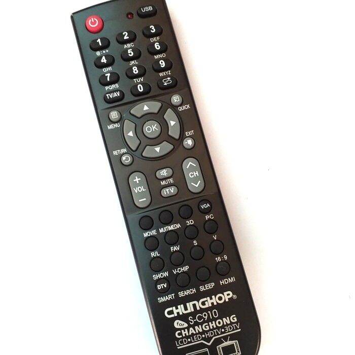 remote/remot tv changhong lcd led dan tabung | Lazada Indonesia