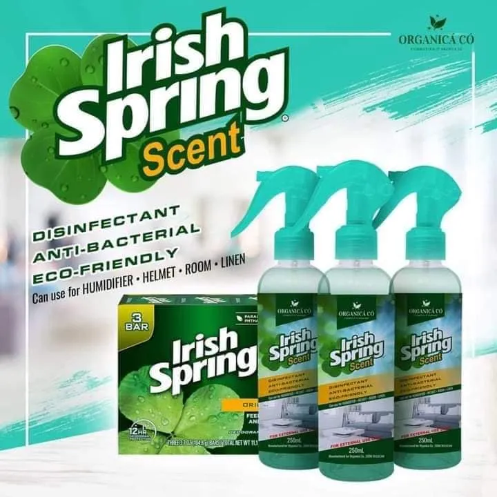 Irish Spring Disinfectant Spray by Organica Co | Lazada PH