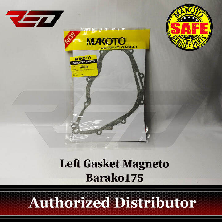 Left Crankcase Magneto Gasket MAKOTO Barako / CB110 - CB125 / Lifan150 ...