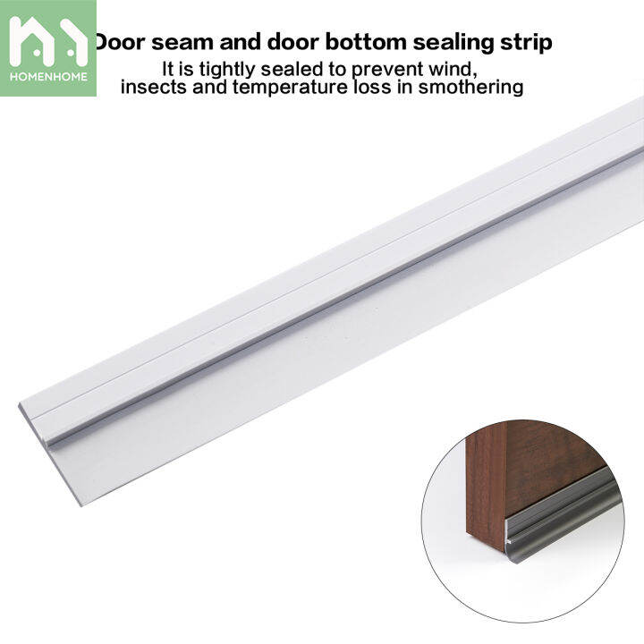 Homenhome กันน้ำ Strong-กาว Mute Wind-Proof Moth-Proof ด้านล่างแถบปิด ...