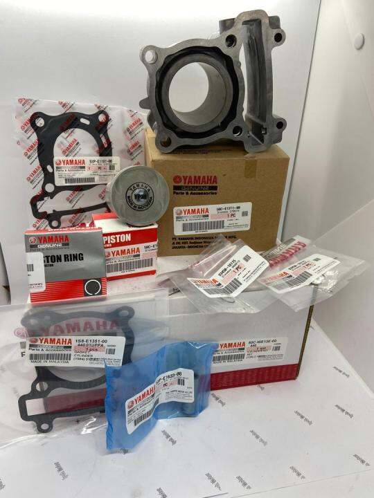 YAMAHA LC135 LC 135 CYLINDER BLOCK KIT SET BLOCK KIT 100% ORIGINAL HLY ...