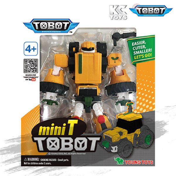 หุ่นยนต์ แปลงร่าง Tobot Mini Tobot T | Lazada.co.th