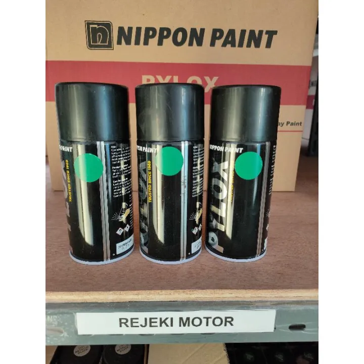 CAT PYLOX 319 EMERALD GREEN CAT SEMPROT 300 CC NIPPON PAINT | Lazada Indonesia