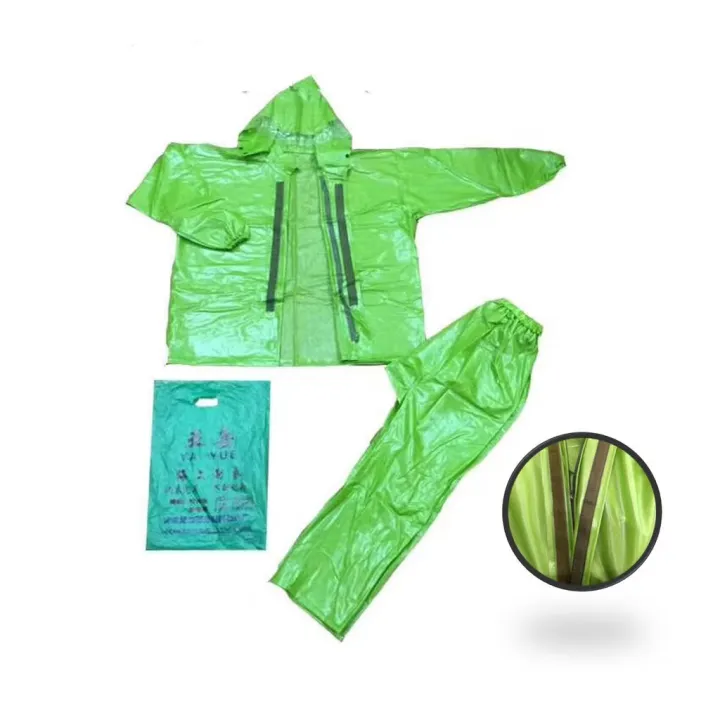 Kingware Green Raincoat kapote motorcycle raincoat unisex | Lazada PH