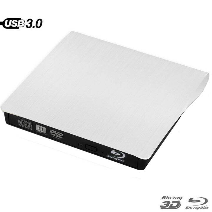 USB 3.0 External Blu-Ray Optical drive Bluray BD-rw Burner BD-RE CD/DVD ...
