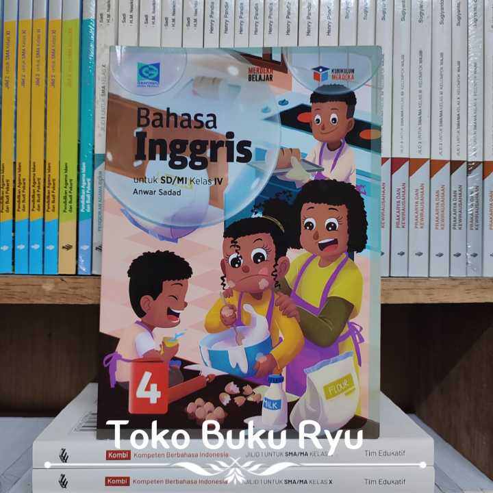 Buku Bahasa Inggris Kelas 4 SD Grafindo Kurikulum Merdeka | Lazada Indonesia
