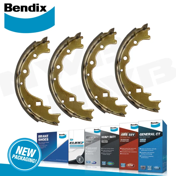 Bendix Brake Shoe Set for Hyundai H100 2008-2021 and Mazda E2000 1989-1996 (DS3349) | Lazada PH