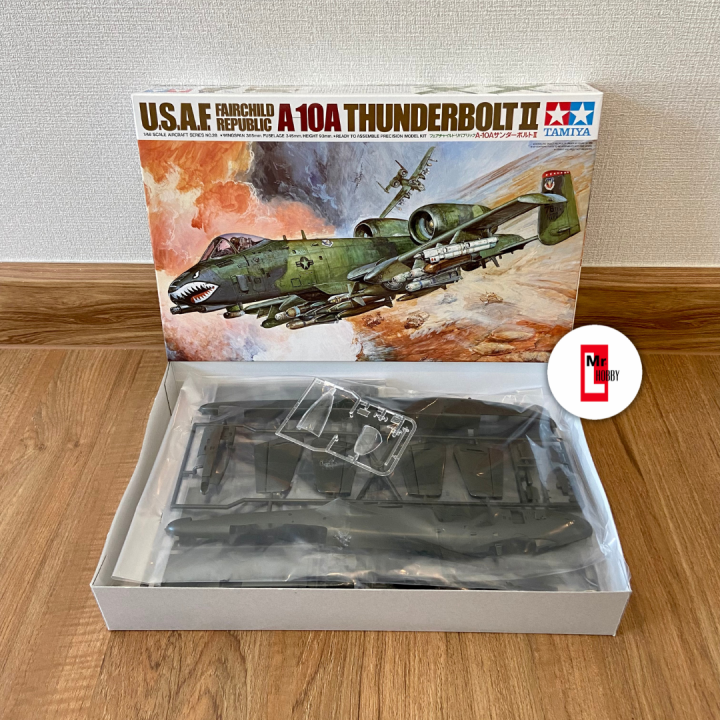 Model Building Kits A-10 Thunderbolt II -- Plastic Model Airplane Kit ...