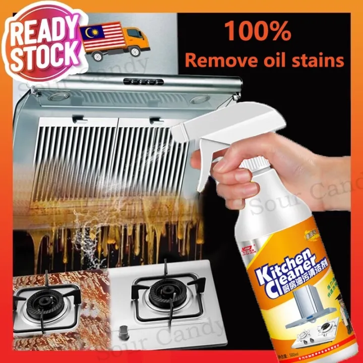 Kitchen Degreaser Cleaner Spray Kitchen Oil Cleaner (KITCHEN CLEANER ...