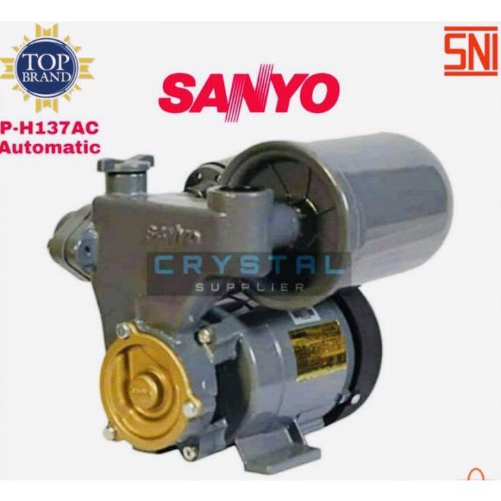POMPA AIR SANYO P-H137AC / PH 137 AC Sumur Dangkal Otomatis 125 Watt ...