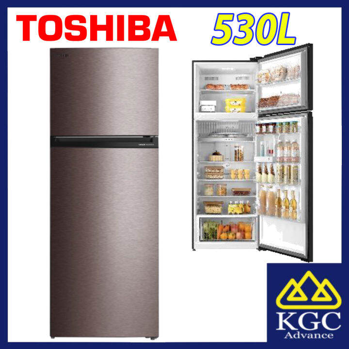 (Free Shipping + Installation) Toshiba 530L Fridge GR-RT624WE-PMY 2 ...