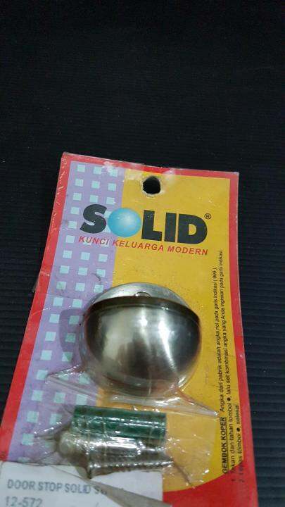 DOOR STOP BULAT SOLID STP 014 CHROME / STOPPER PINTU | Lazada Indonesia