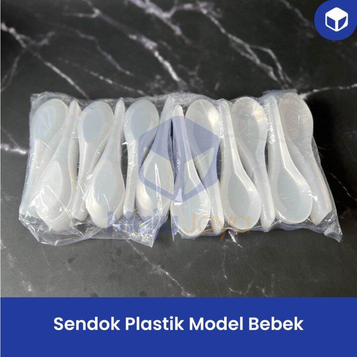 Sendok Makan Plastik Model Bebek Bening Sendok Bebek Murah Untuk Kuah ...