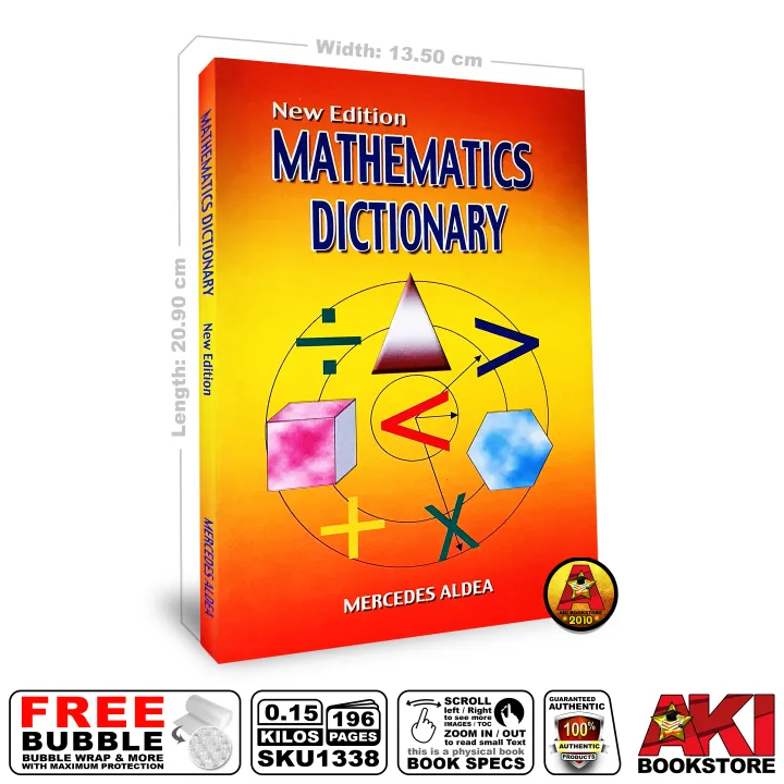 AUTHENTIC New Edition Mathematics Dictionary © 2018 Mercedes Aldea ...