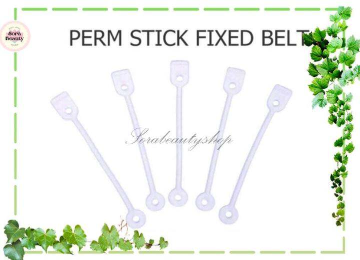 Hair Curler Rubber Perm Stick Fixed Belt Goma Pangkulot per piece ...