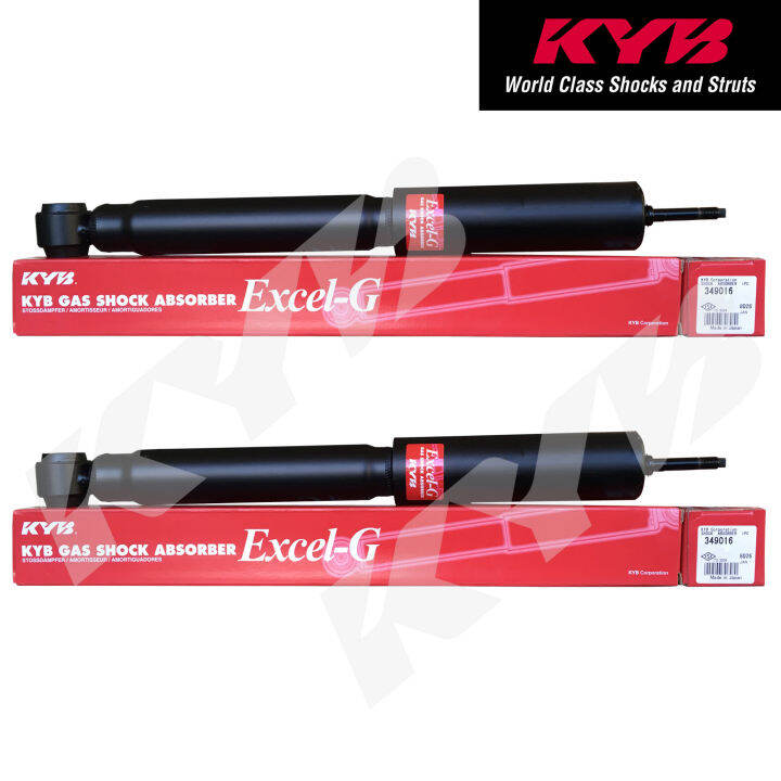 KYB 349016 for Toyota Innova (All) 2005 - 2015 Set of 2 Rear Gas Shock ...
