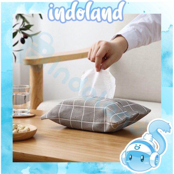 ☀ INDOLAND ☀ R469 Tempat Tissue Kain / Kotak Tissue Mobil / Kotak Tisu ...