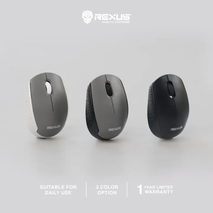Rexus Q30 Mouse Wireless Office Silent Click | Lazada Indonesia