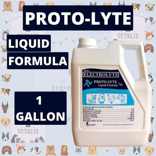 [VETKLIX II] PROTOLYTE 1gal - Electrolytes - Tryco - Proto-lyte / Proto ...