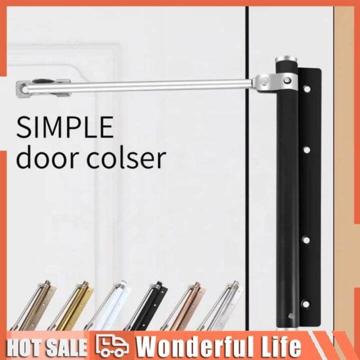 SUS304 QUALITY Hydraulic Self Closing Automatic door closer in Black or ...