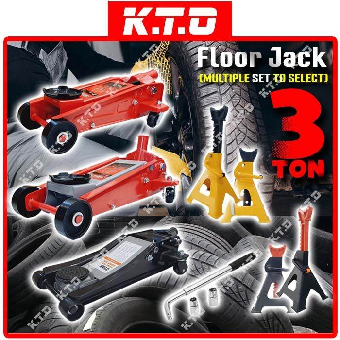 3 TON HYDRAULIC HEAVY DUTY JACK FLOOR WORKSHOP REPAIR TOOLS LIFTING CAR ...