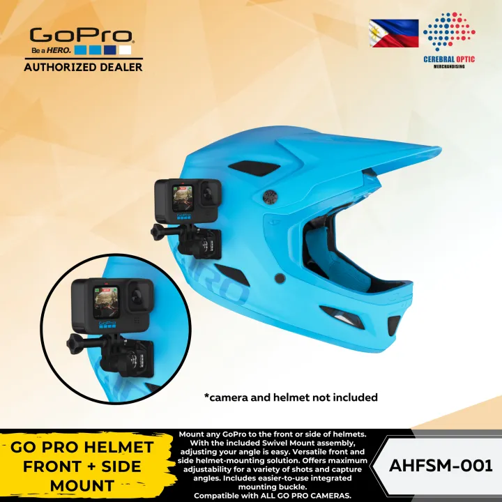 GO PRO HELMET FRONT + SIDE MOUNT( FOR ALL GO PRO CAM) - Cerebral Optic ...