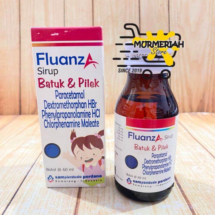 FLUANZA SIRUP 60 ml-Obat Syrup Batuk,Pilek & Flu | Lazada Indonesia
