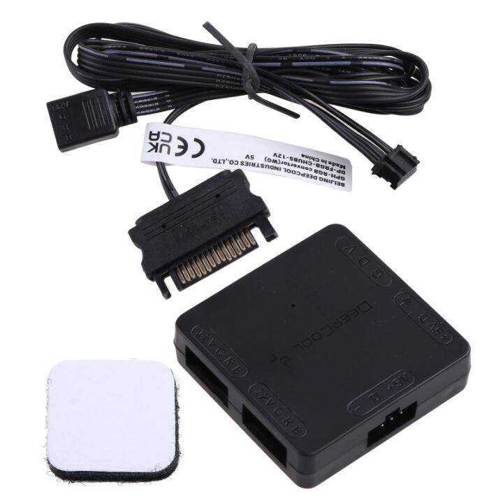 5V 3Pin to 12V 4Pin RGB HUB 5V to 12V Motherboard Light RGB Converter ...