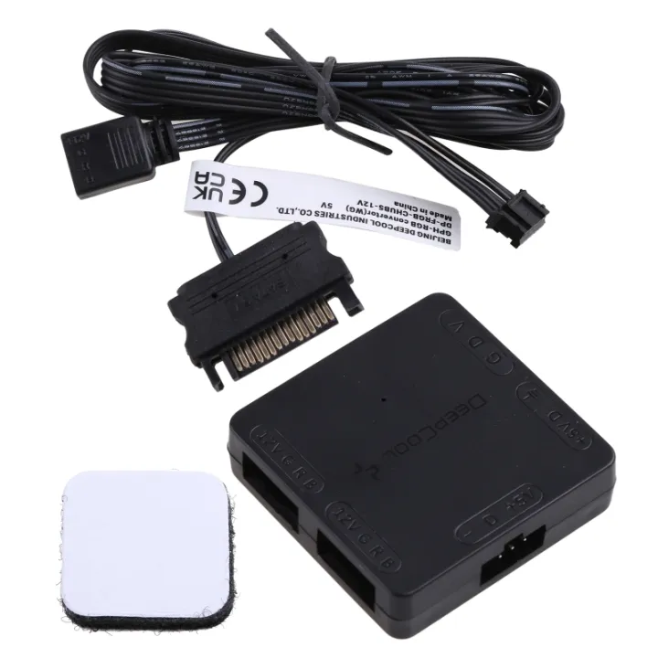 5V 3Pin to 12V 4Pin RGB HUB 5V to 12V Motherboard Light RGB Converter ...