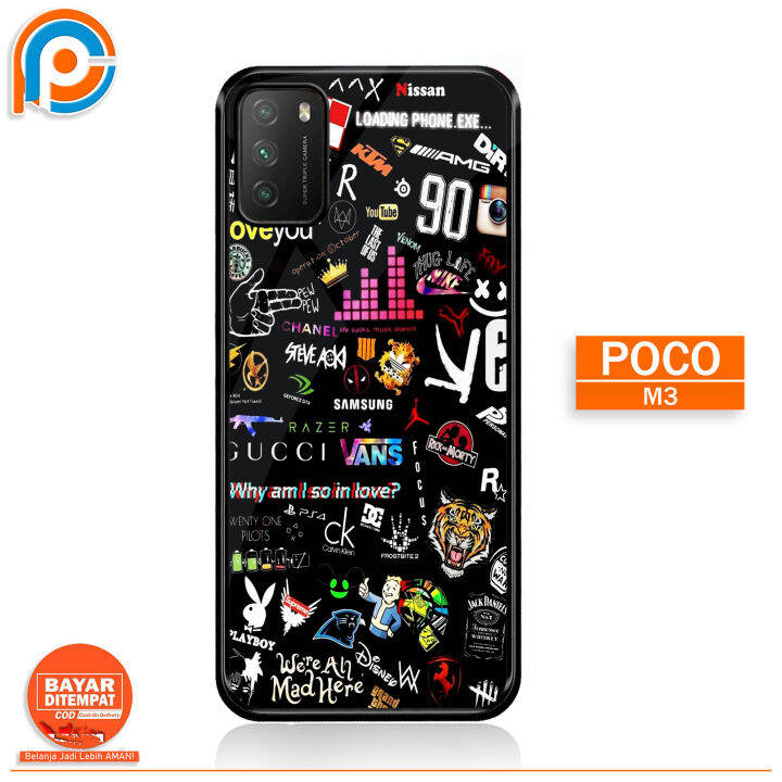 Paris Case Xiaomi Poco M3 [ Sticker / Branded ] Case Poco M3 - Casing ...