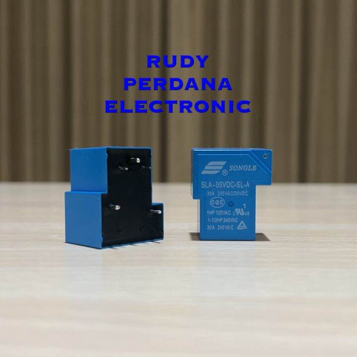 RELAY 5 PIN KAKI 5P 5 VOLT 5V 30A KODOK SONGLE SLA-05VDC-SL-A | Lazada Indonesia