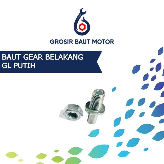 Baut Gear Belakang GL Putih CB Tiger GL Pro Max 100 Gir Mega Pro ...