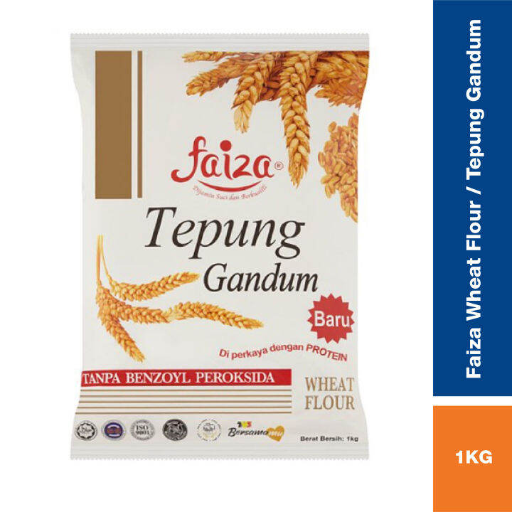 Faiza Wheat Flour / Tepung Gandum 1kg | Lazada