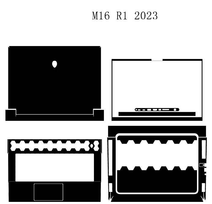 Special Carbon Fiber Vinyl Laptop Sticker Skin Decals Protector Cover ...