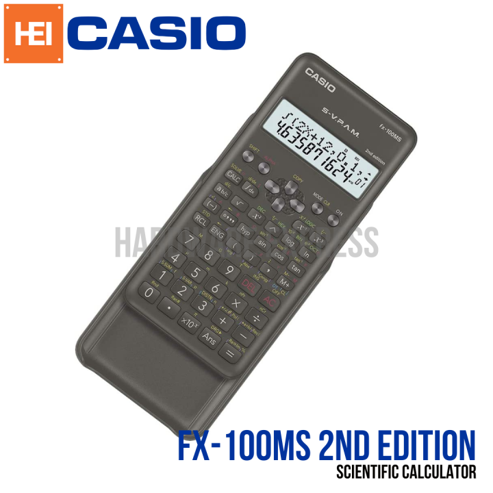Casio fx-100MS 2nd Edition Non-programmable Scientific Calculator | Lazada PH