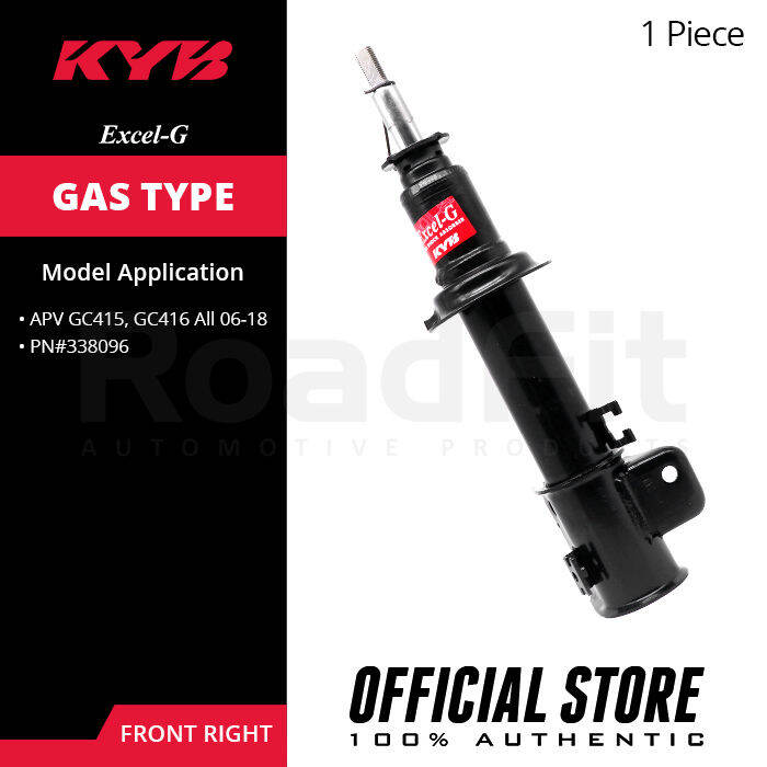 KYB Excel-G Gas Shock Absorbers for Suzuki APV GC415, GC416 All '06-18 ...