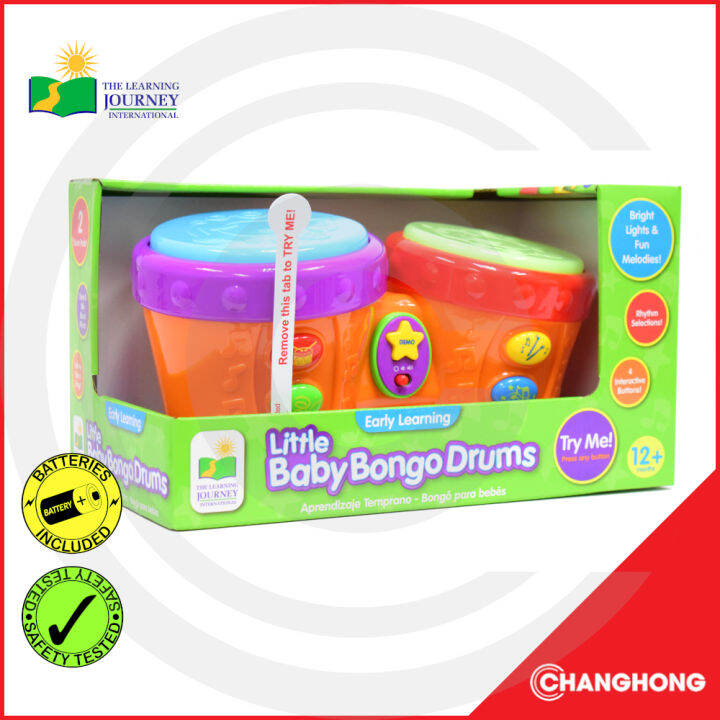 TLJI | Little Baby Bongo Drums with Sounds and Lights | Lazada