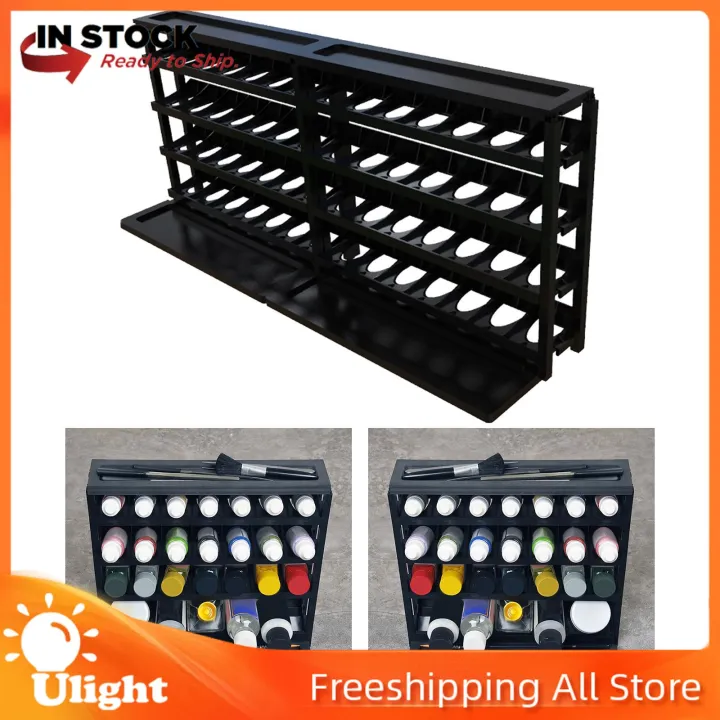 Ulight DIY Model Making Paint Brush Racks Multi Layer Spray Painting ...