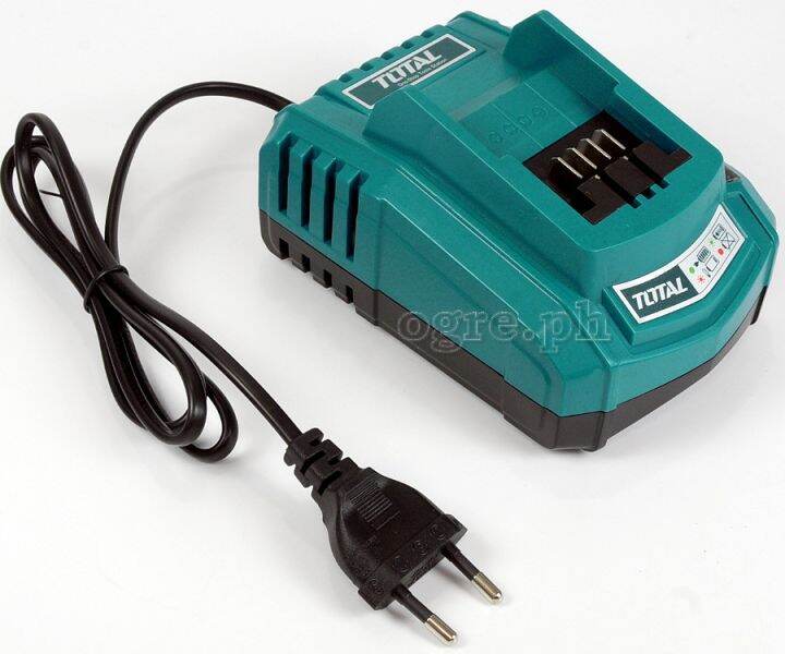 Total TFCLI2001 Fast Intelligent Charger for 20V Li-Ion Batteries ...