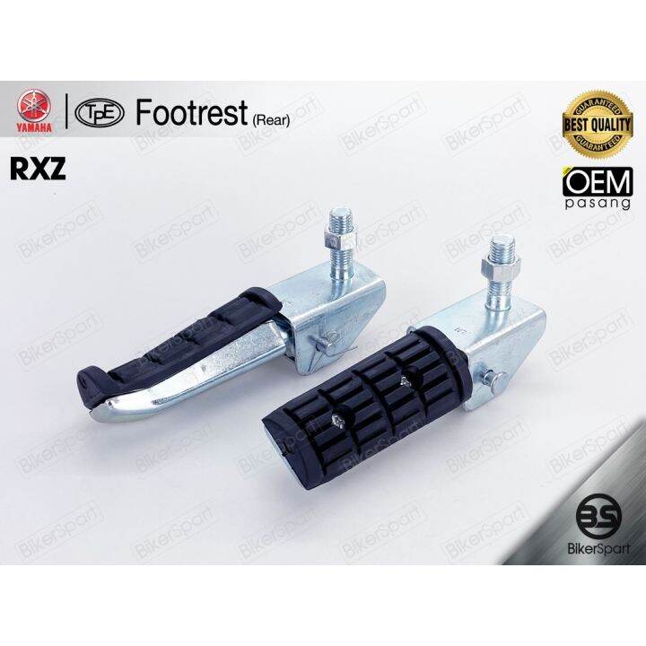 Yamaha RXZ Footrest / FootStep / Pemijak Kaki / Rear / Belakang *High ...