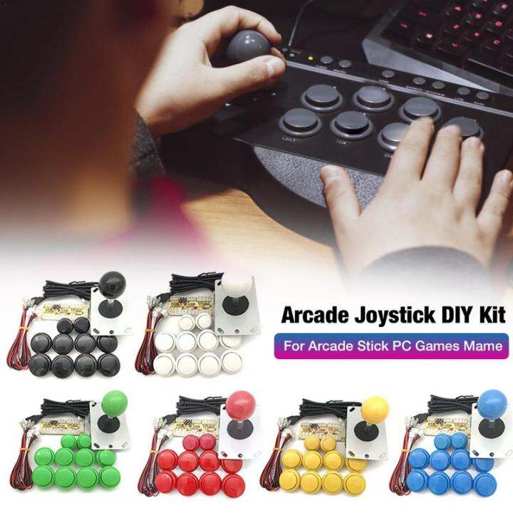 Arcade Joystick DIY Kit Zero Delay USB Controller And Joystick ...