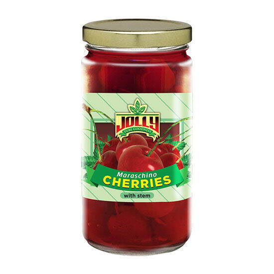 Jolly Maraschino Cherries with Stem 284g | Lazada PH