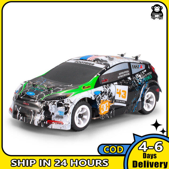 Wltoys K989 1:28รถ RC 2.4กรัม4WD แปรงมอเตอร์30กิโลเมตร/ชั่วโมงความเร็ว ...